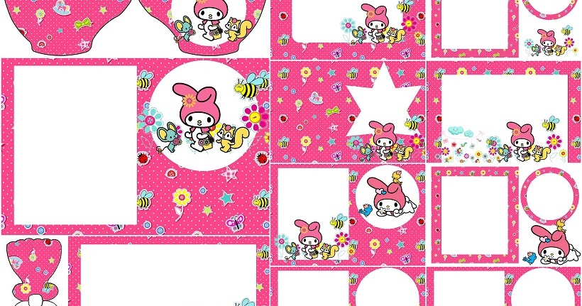 My Melody Birthday Party: Free Printable Invitations. - Oh My Fiesta ...