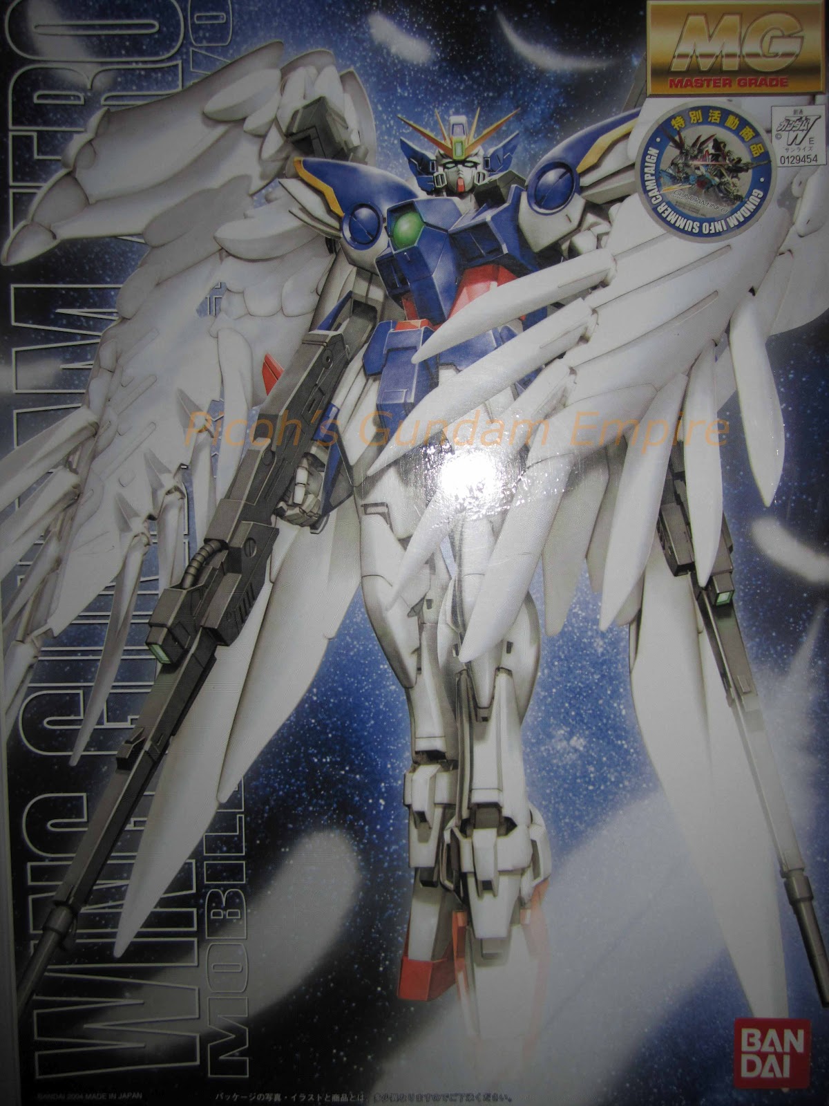 Picoh's Gundam Empire: Reviews - MG 1/100 Wing Gundam Zero Custom ...