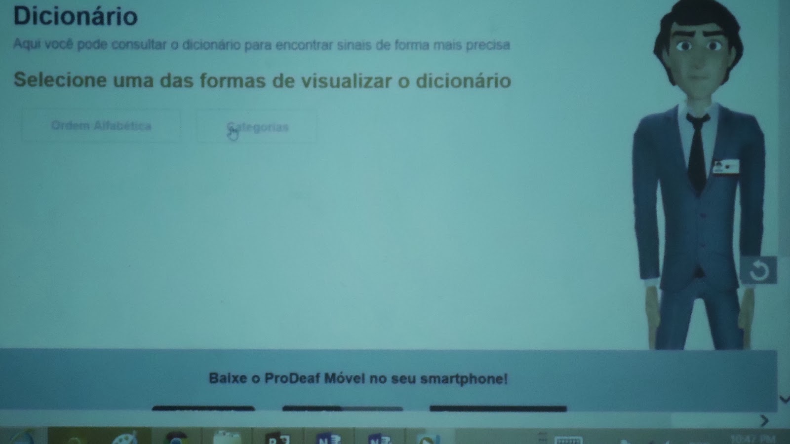 Surdo HK: Palestra ProDeaf, multiplataforma de acessibilidade para surdos.