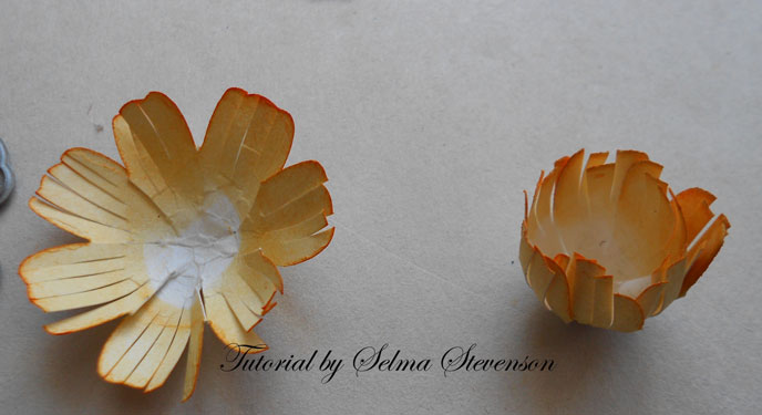 Selma's Stamping Corner and Floral Designs: Flower Tutorial