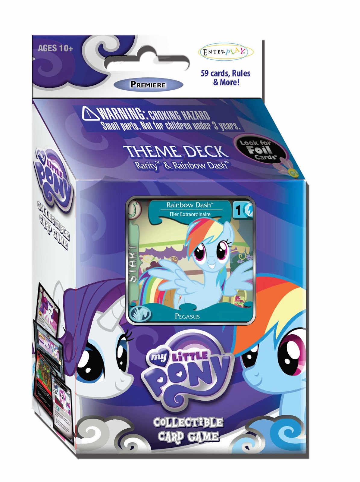 Equestria Daily - MLP Stuff!: First Look - Enterplay MLP CCG Theme ...
