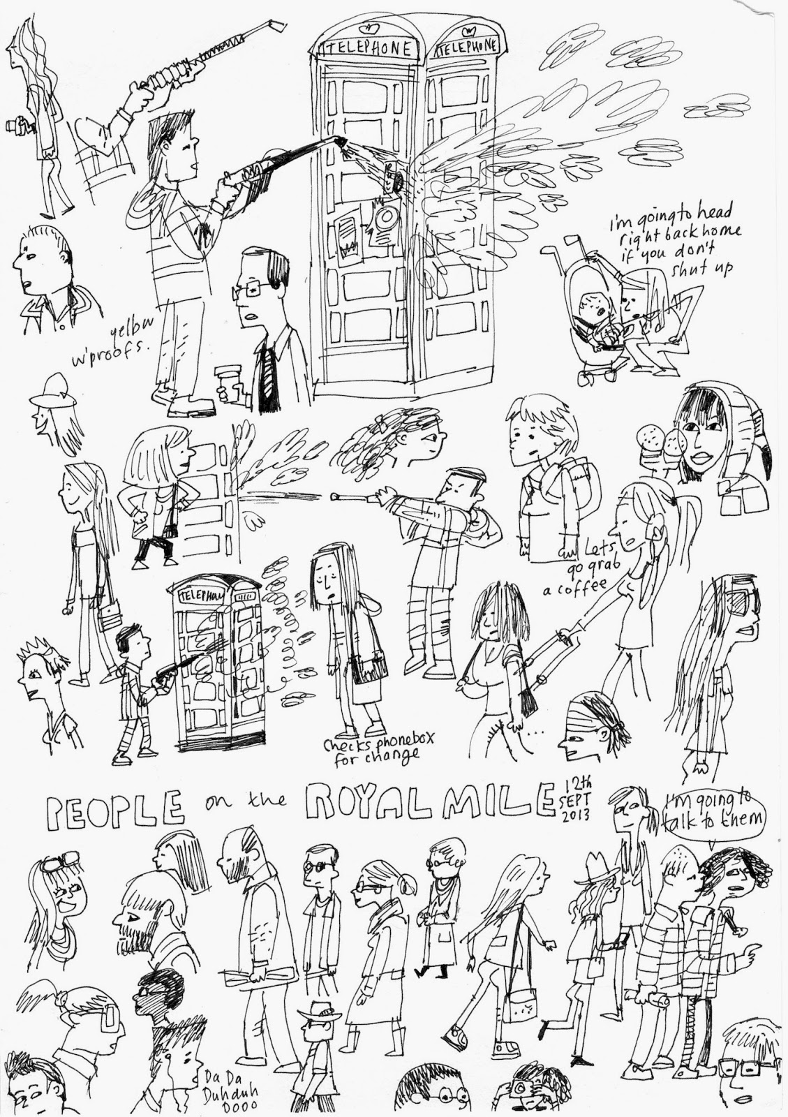 Dave Sutton Event Illustration
