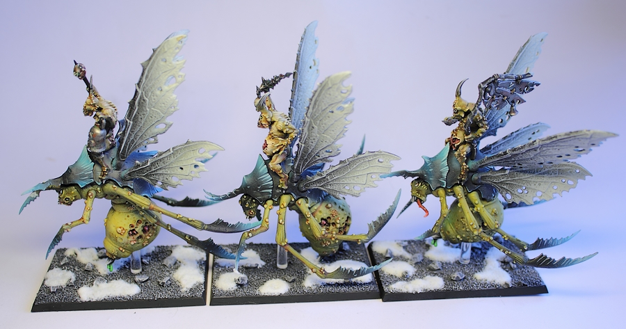 Battle Brush Studios: Showcase: Nurgle Plague Drones