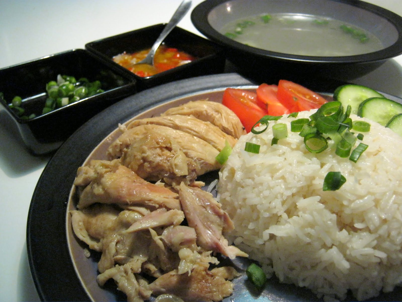 making notes of grace: Hainanese chicken rice