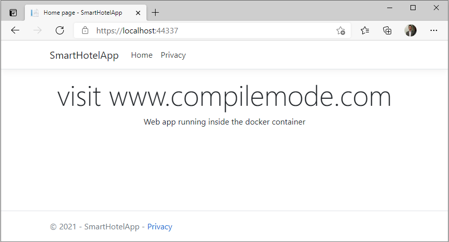 How To Deploy Asp Core Application On Docker Linux