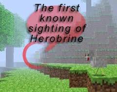 Tree Punchers: The First Known Sighting of Herobrine