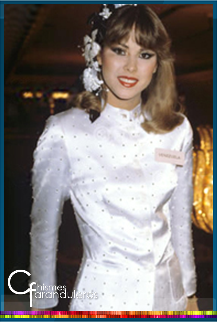 Chismes faranduleros : HACE 32 AÑOS SE CORONO PILÍN LEÓN MISS WORLD 1981