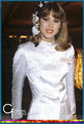 Chismes faranduleros : HACE 32 AÑOS SE CORONO PILÍN LEÓN MISS WORLD 1981