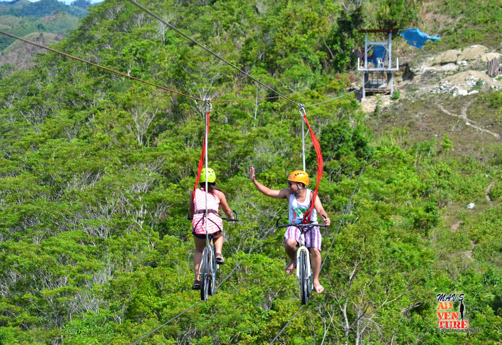 Mav's Adventure: Bike Zip @ Chocolate Hills Adventure Park