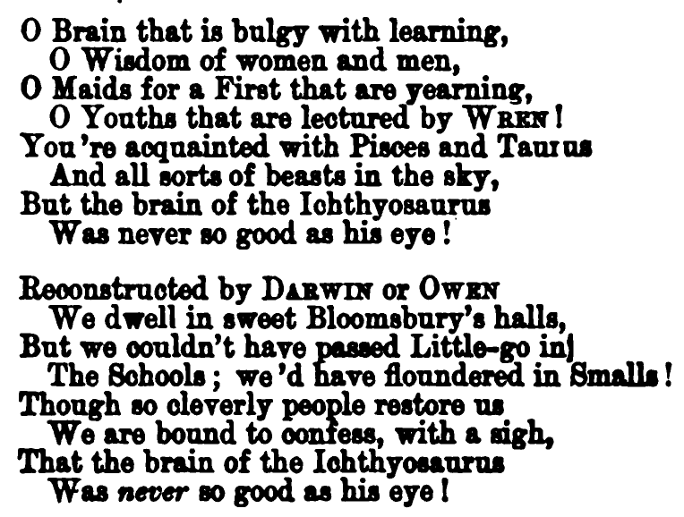 Science's Less Accurate Grandmother: Victorian Poetry of Science: May ...