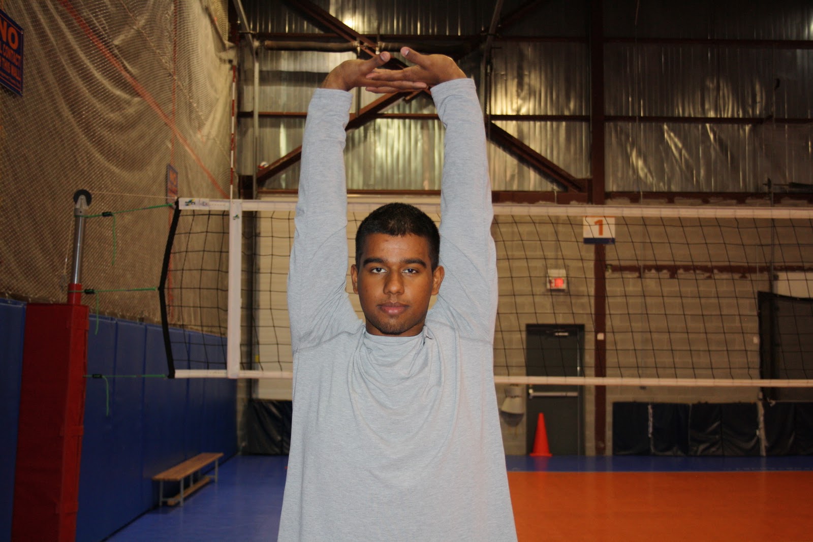 Victory Volleyball & Adult Sports: Stretching Pictures!