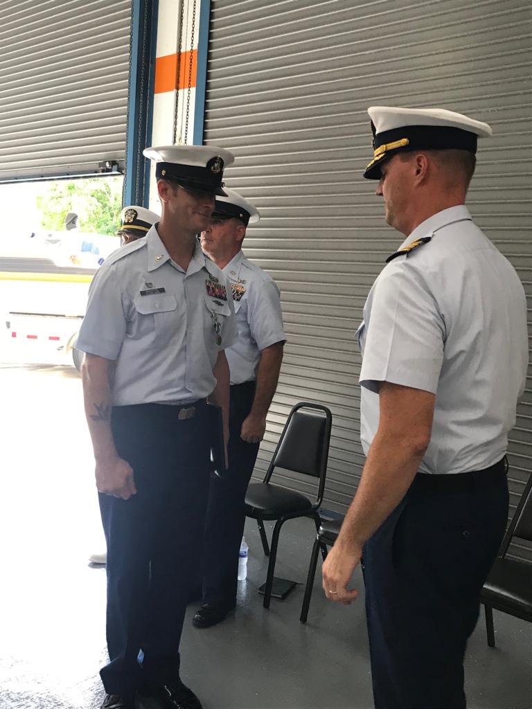 USCG Auxiliary Guam: Change of Command Ceremony for USCG Station Apra ...