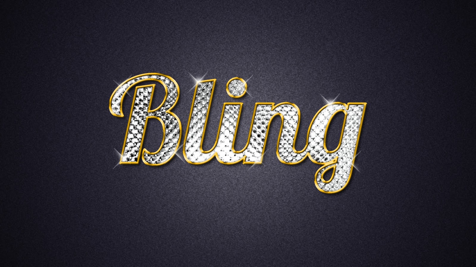 Materiales para clase: Texto Bling Bling