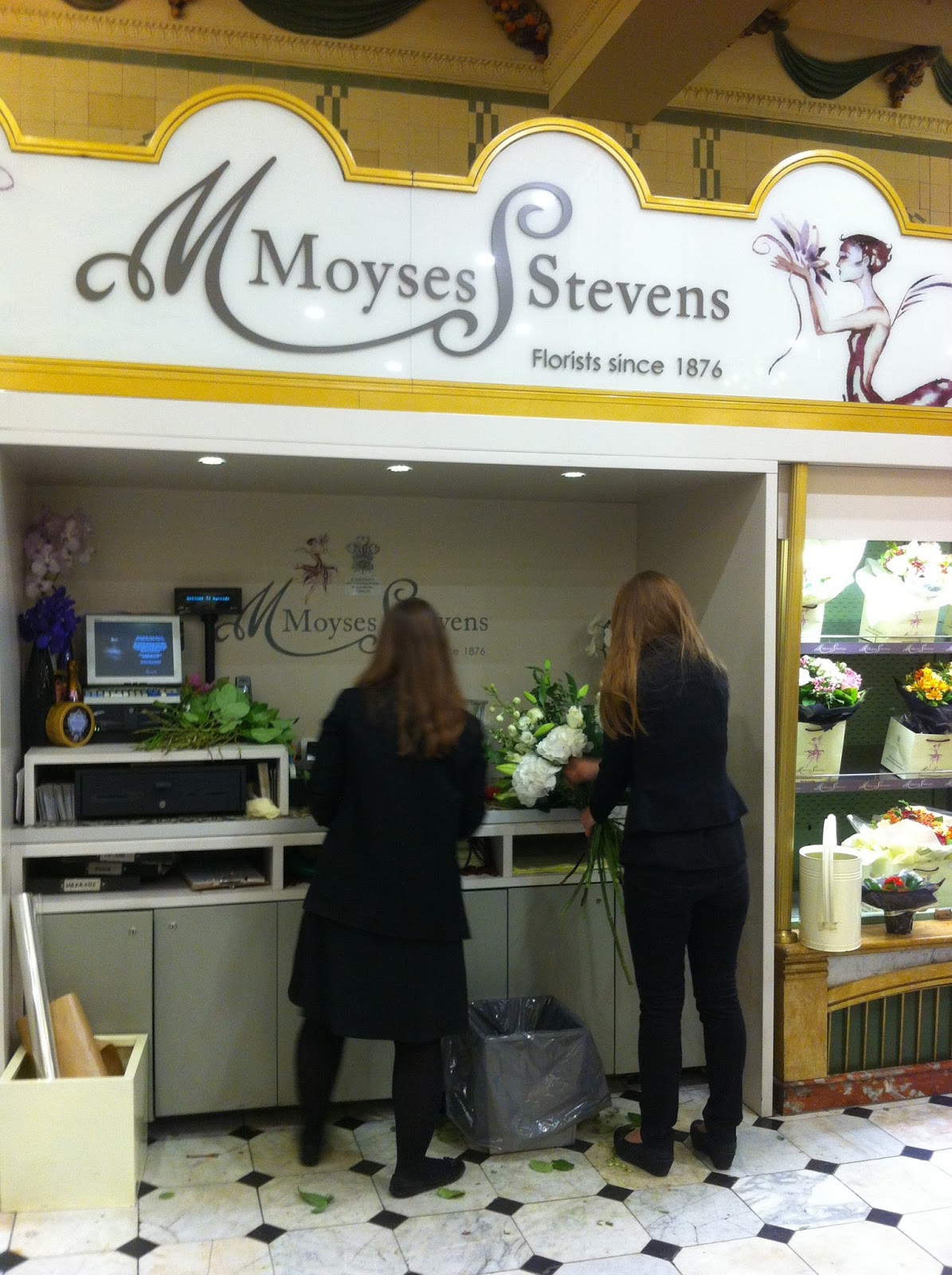 Fleuriste Isabelle Feuvrier: Les Fleuristes de Londres (Angleterre).