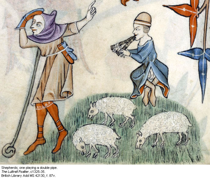 Luminarium Blog: The Luttrell Psalter: Medieval Beauty