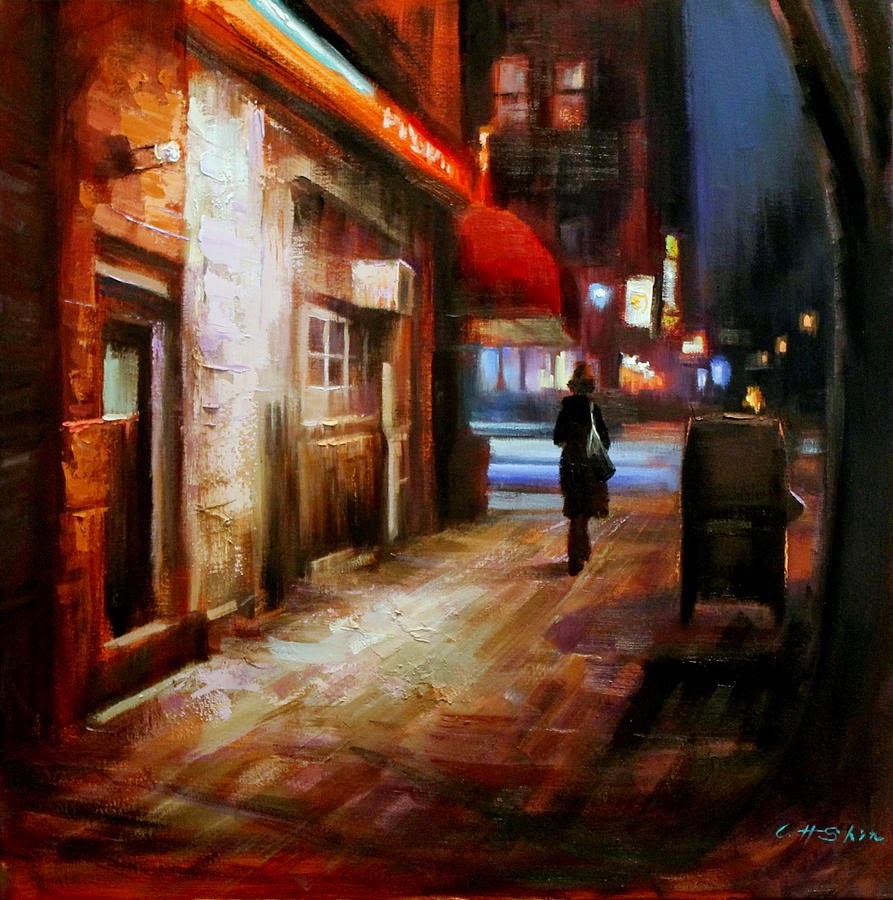 Chin H. Shin | Impressionist Cityscape painter | Tutt'Art@ | Pittura ...