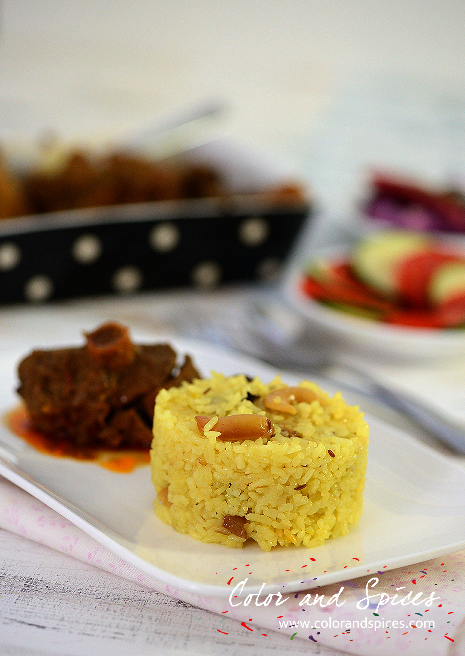 Color and Spices: Misti pulao...Bengali style sweet pulao