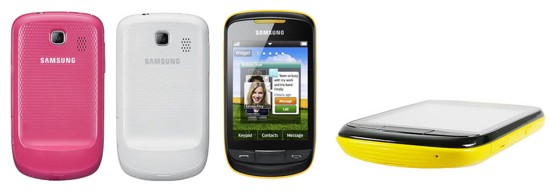 มือถือซัมซุง: มือถือซัมซุง รุ่น Samsung Candy 2 S3850