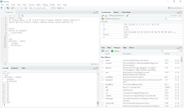 Tutorial R : Argumen Dasar dalam Pemrograman R - blog kibe