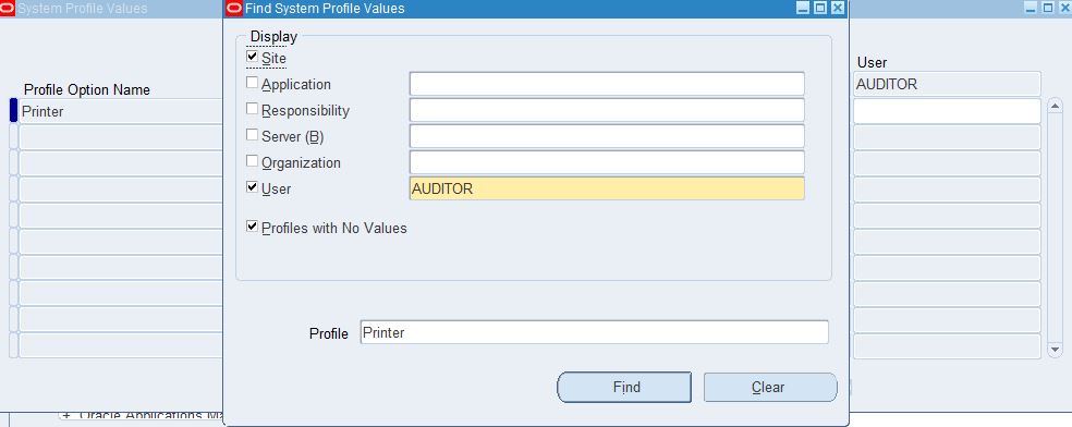 Oracle Application's Blog: Printer Profile option in oracle apps