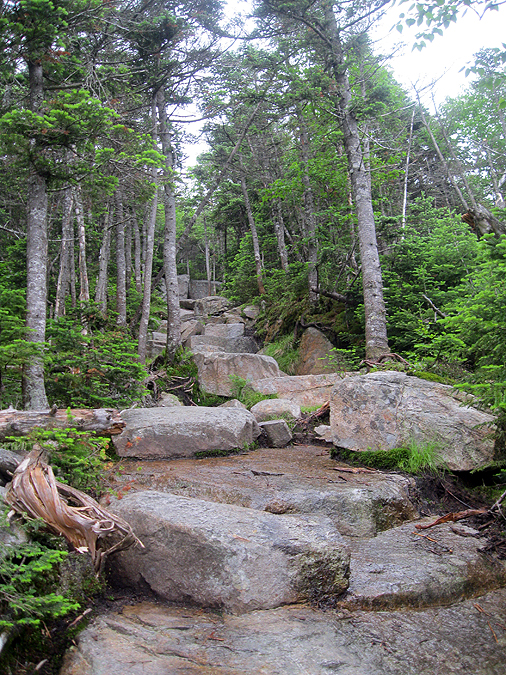 Hiking in the White Mountains: Pemi Loop: Half Run / Half Hike