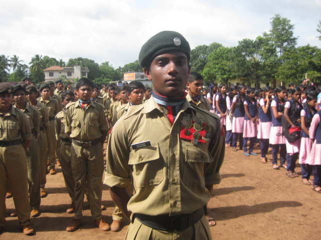 GOVT.HIGHER SECONDARY SCHOOL CHAYOTH: NCC