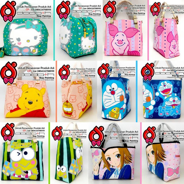 Tas Lukis Lucu Unik dan Fashionable - Liputan Iklan