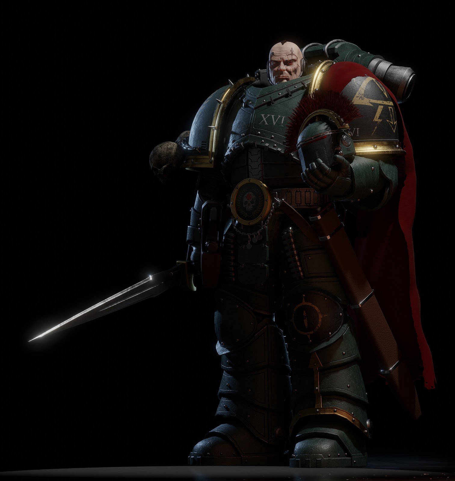 Red de Rol: Oficial de los Hijos de Horus pre-Herejía, por Joacim Holm