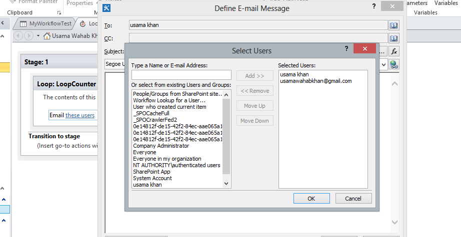 Usama Wahab Khan: Create SharePoint 2013 Workflow Loop By Using ... Usama Wahab Khan: Create SharePoint 2013 Workflow Loop By Using ...