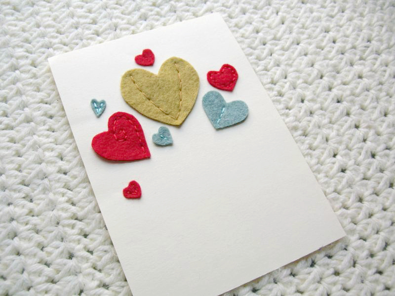 ORDINARY MOMMY DESIGN: Hand Stitched Card Tutorial