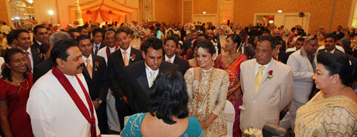 Our Lanka: Gotabaya Rajapaksa’s Son’s Wedding Photos
