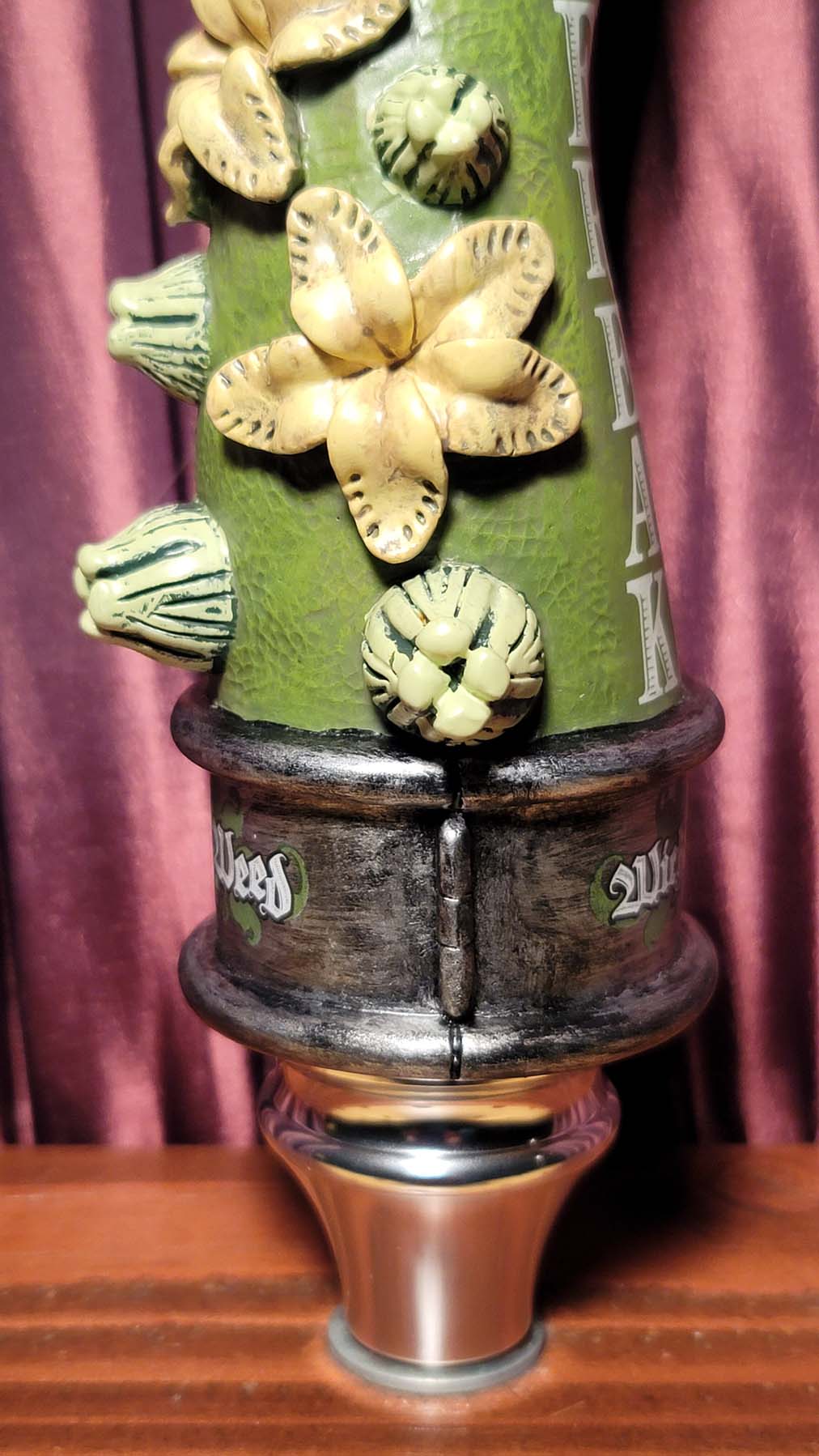 Tap Handle #776: Wicked Weed (AB InBev) - Freak of Nature Double IPA