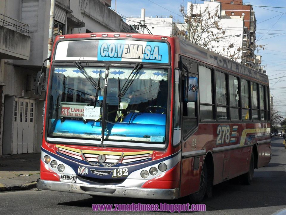 Colectibus - Zona de Buses: LINEA 278
