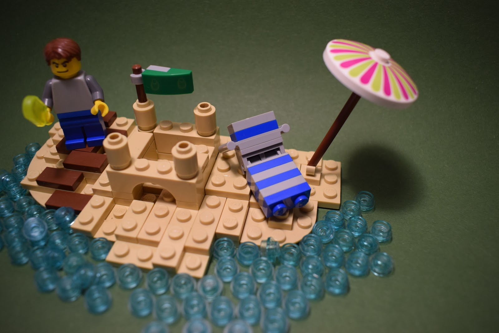A day at the beach (MOC and Lego ideas contest submission)