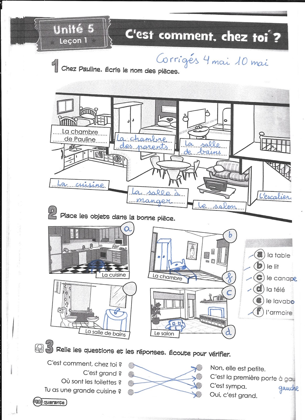 4º DE PRIMARIA: FRANCÉS