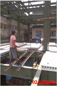 Jendela Sipil : PRECAST ( Plat Lantai ) Tipe HCS ( Hollow Core Slabs )