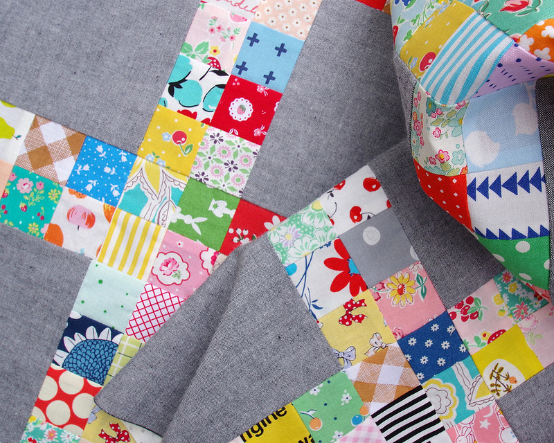 Red Pepper Quilts A Postage Stamp Scrap Buster Quilt