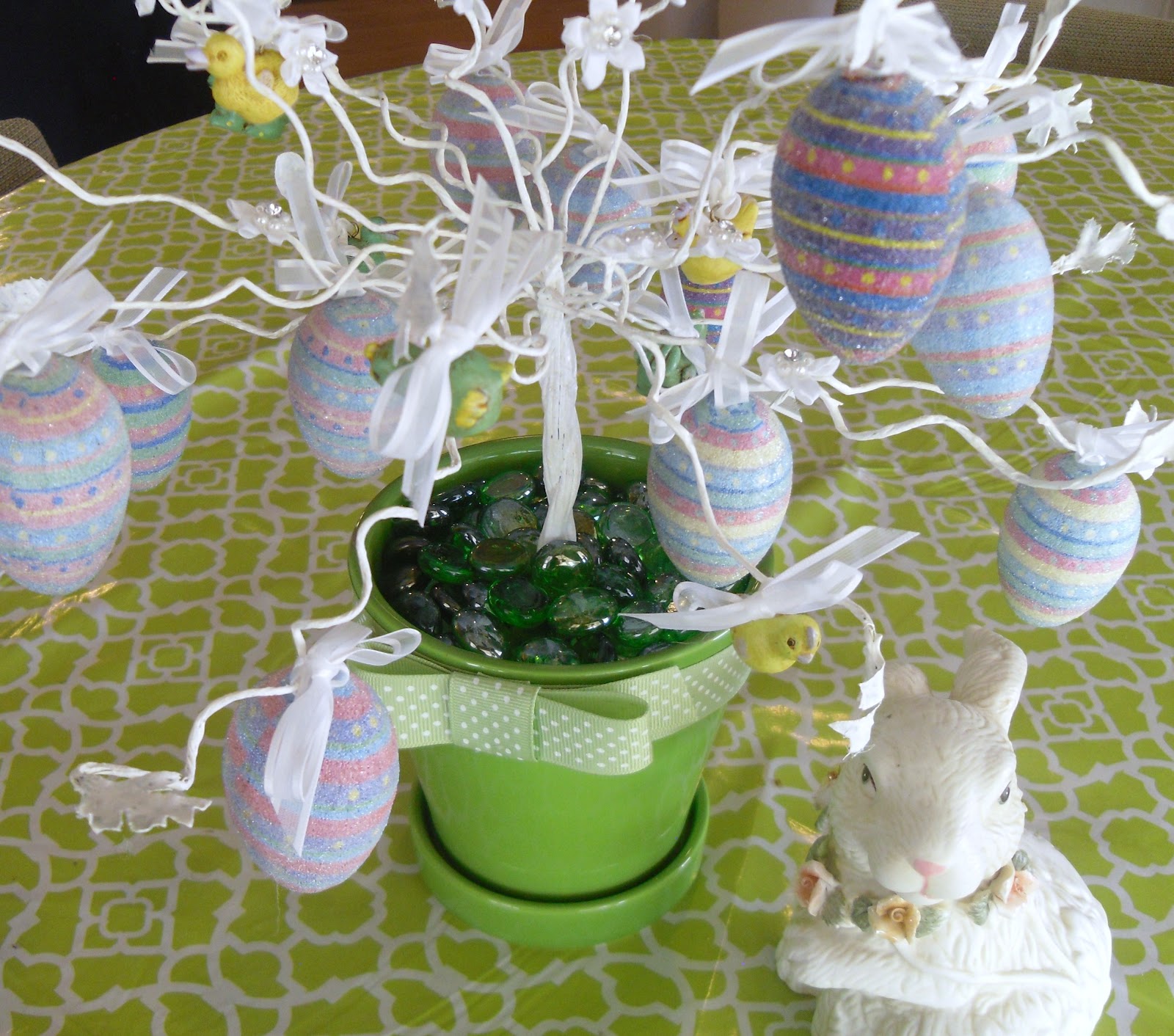 HollysHome Family Life: Easter Egg Tree Recycled From Old Easter ...