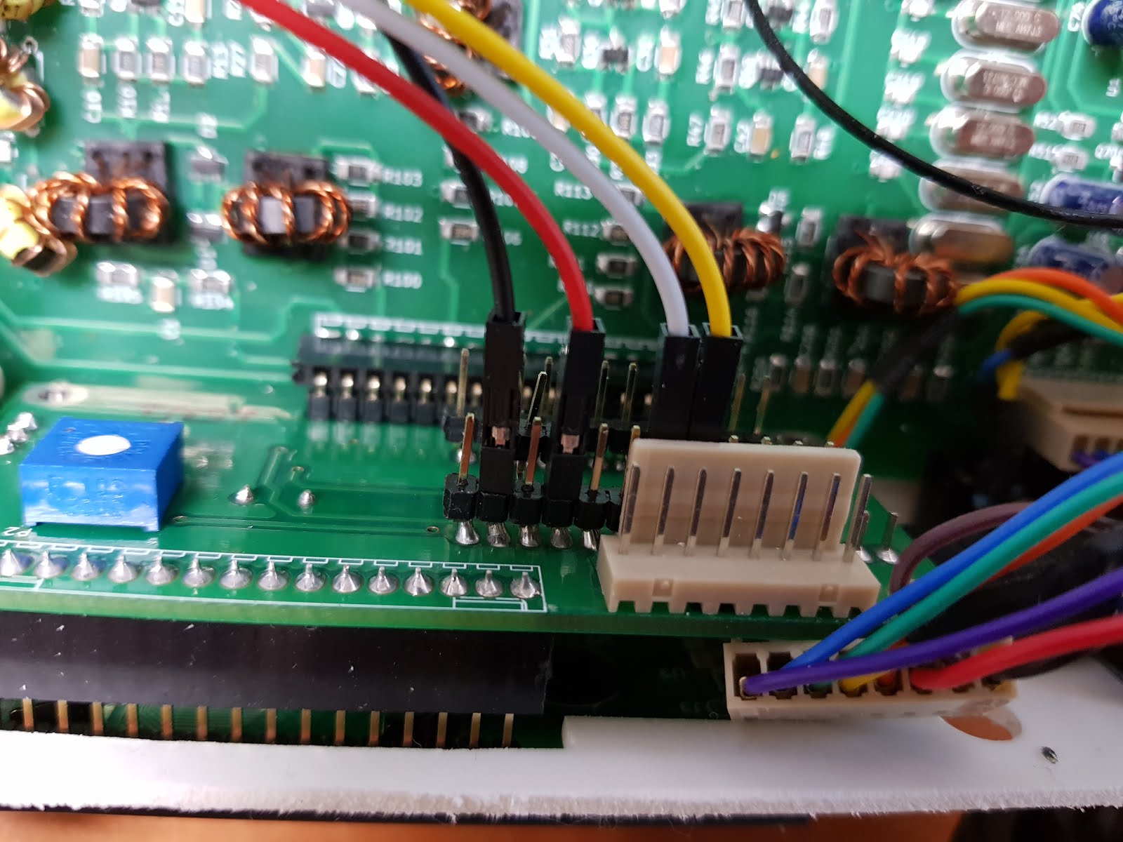 Various LCD support in uBITX with Firmware CEC Version 1.073 Beta
