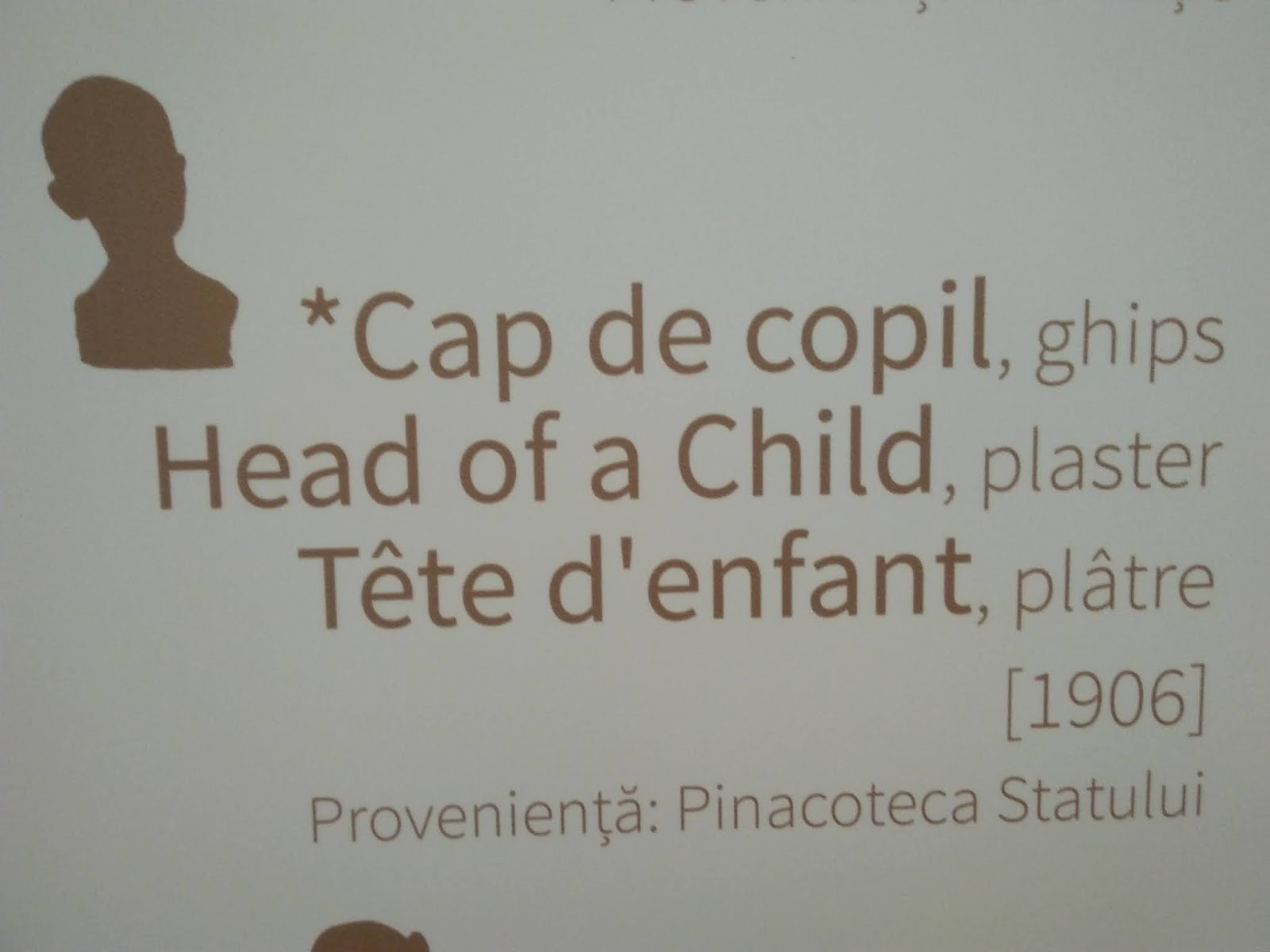 România-i ţara mea: Constantin Brâncuși, portrete de copii