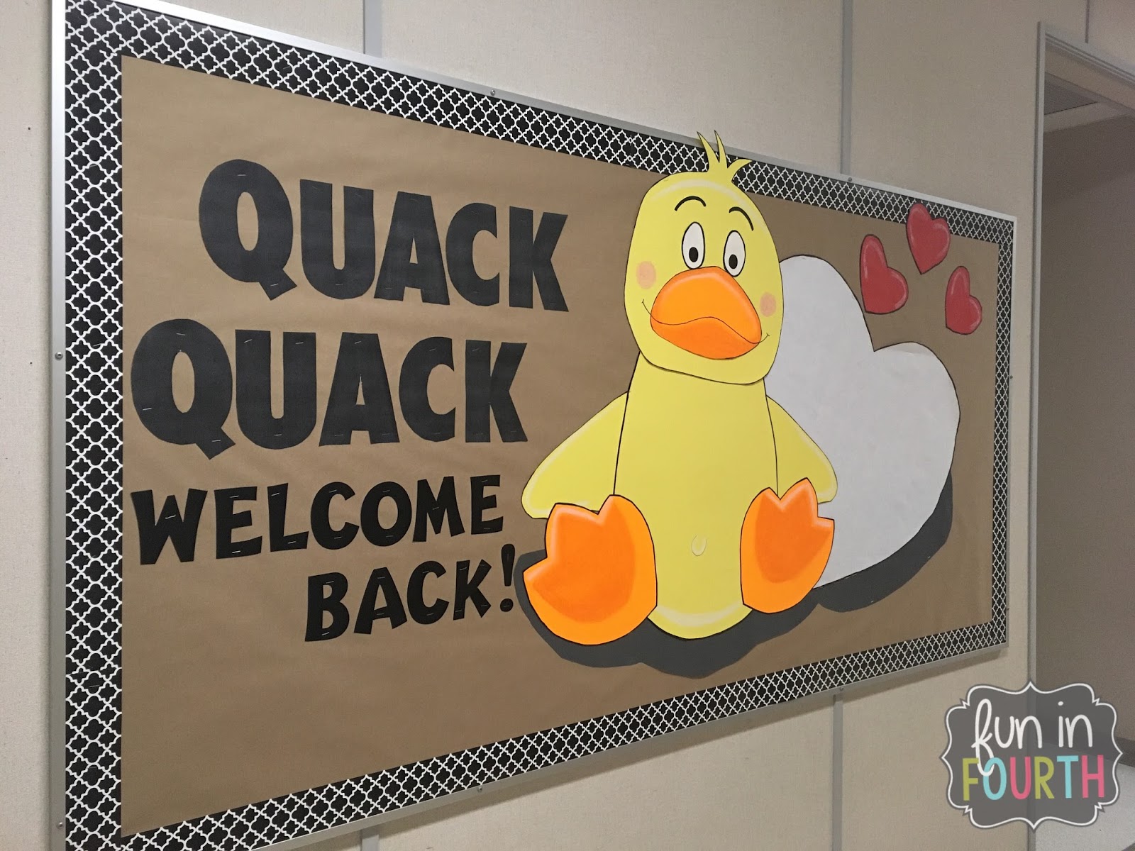 Spring Duck Bulletin Boards