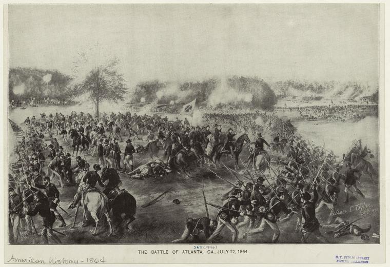 Atlanta Historical Tidbits: The Battle of Atlanta