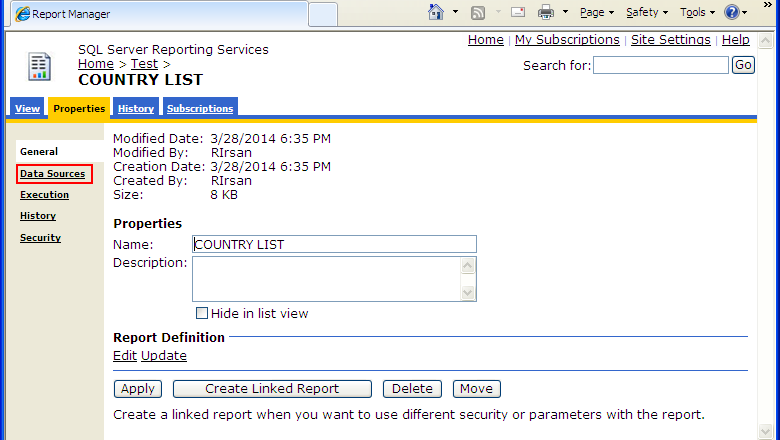 SSRS: Uploading Report FIle (.rdl) to Report Server