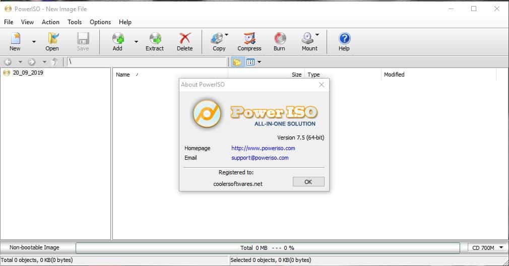 PowerISO 7.6 Serial Key Giveaway (FREE)