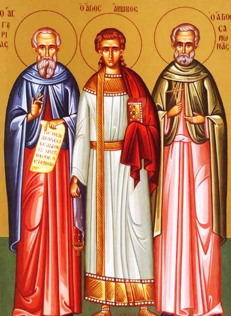 The Heavy Anglophile Orthodox: Holy Martyrs Gourias, Samōnas and Abibos ...