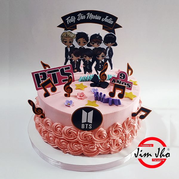 Torta BTS de Chantilly | Pastelería JimJho