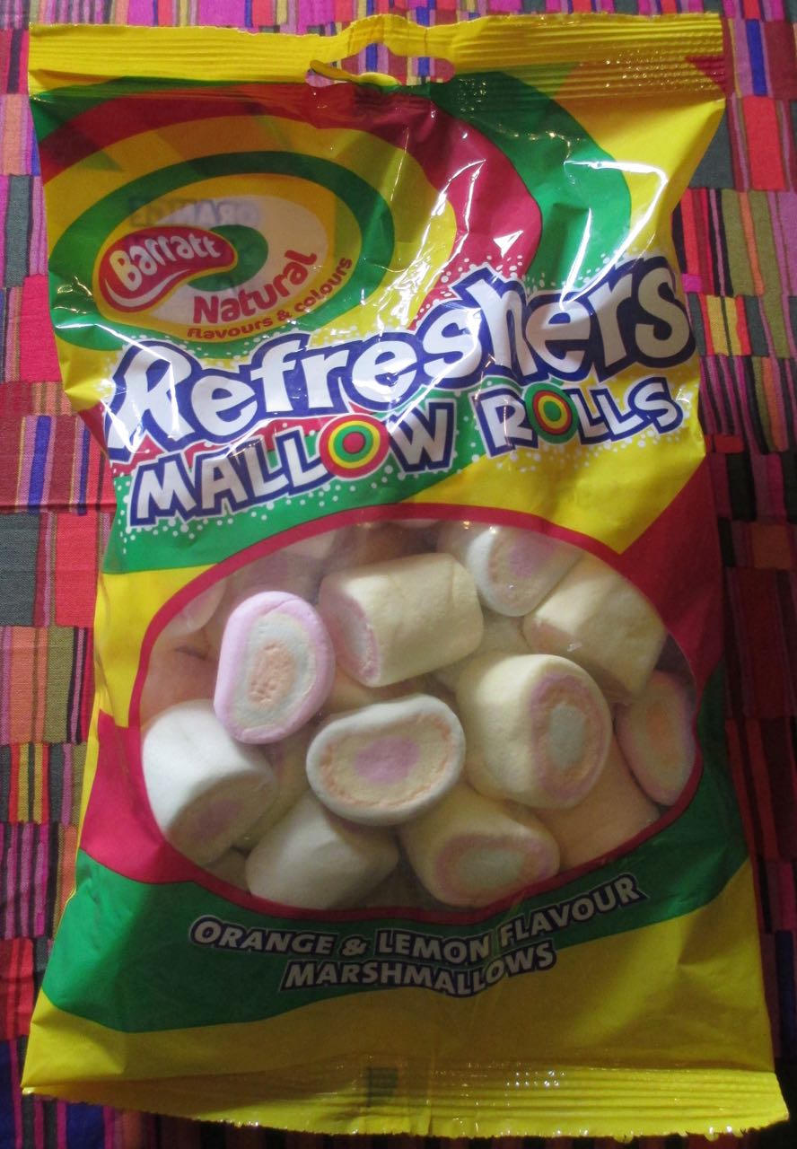 FOODSTUFF FINDS: Refreshers Mallow Rolls (Pound World) [By @Cinabar]