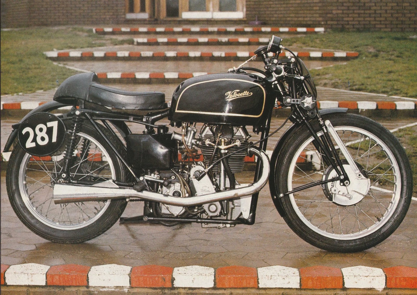 Progress is fine, but it's gone on for too long.: Velocette KTT Mark VIII
