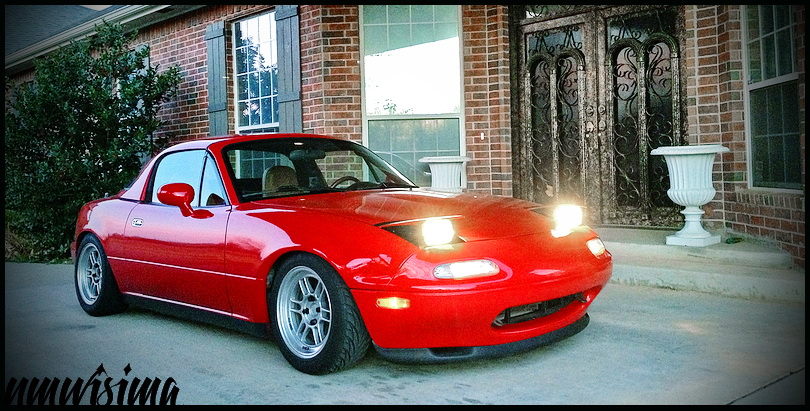 JDMbits: Jass Performance Miata Hella Low Pros!