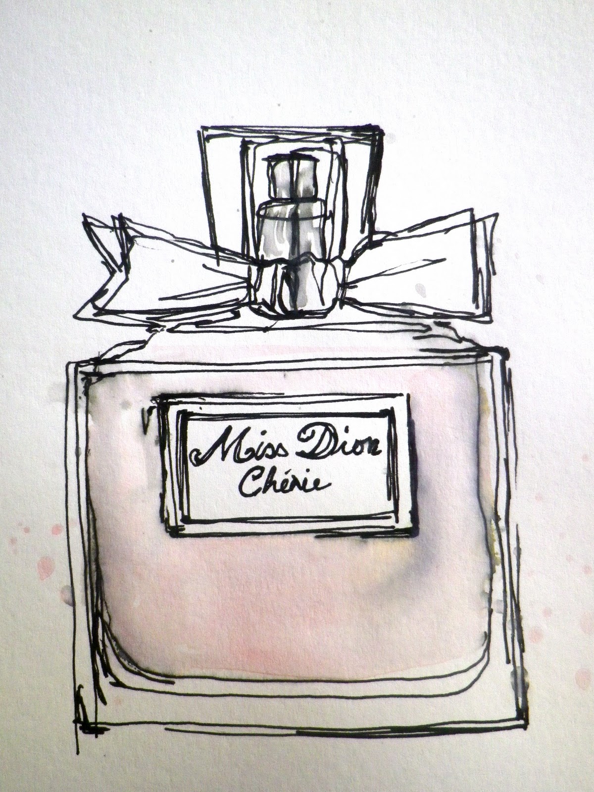 Melanie Ayres Illustration: Miss Dior Cherie